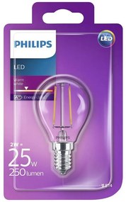 Philips | LED Žárovka Philips VINTAGE E14/2W/230V 2700K | P4197