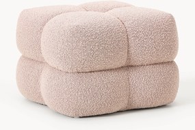 Bouclé čalouněný taburet Ellie