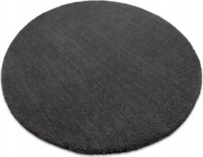 Koberec Na Praní Latio kruh 160 hladký šedý #B1040