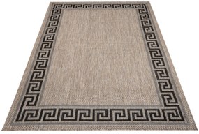Kusový koberec Sisal MELISSA KF91A hnědý béžový Rozměr: 80x150 cm