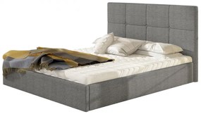 Čalouněná postel s úložným prostorem Atenso Duo, Barva: Sawana 21, Rozměr postele: 140x200