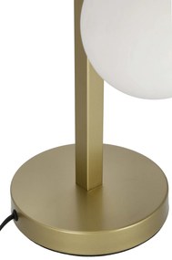 Mosazná stolní lampa Kama pro žárovku 2x G9  - Candellux