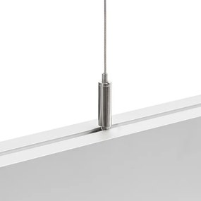 RENDL R12718 PESANTE LED závěsné svítidlo, podélná eloxovaný hliník