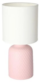 Candellux Stolní lampa INER 1xE14/40W/230V růžová CA0257