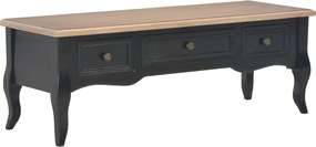 vidaXL TV stolek 100 x 35 x 35 cm dřevěný [280048] Barva: Černá
