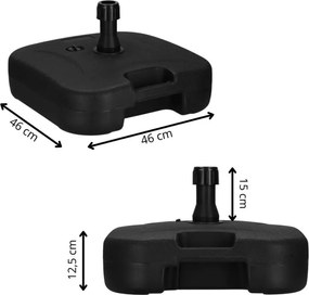Základna slunečníku 22l SPRINGOS GU0052