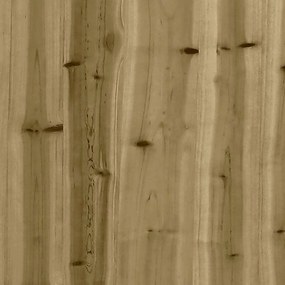 Zahradní lavice gabionový design 184x71x65,5 cm borové dřevo 3196238