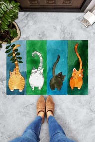 Conceptum Hypnose Rohožka Happycats 45 x 70 cm vícebarevná
