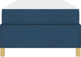 Rám postele Modrá 90 x 200 cm textil 3398912