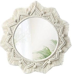 Tutumi REA, nástěnné zrcadlo Boho 50cm, 322047, HOM-03003
