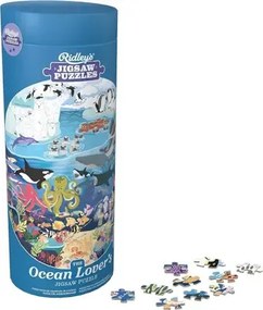 RIDLEY'S GAMES Kulaté puzzle Pro milovníky oceánů / 1000 dílků / průmě