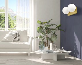 Toolight, nástěnná lampa 2xE27 APP1010-2W, zlatá, OSW-05556