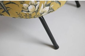 Žluté křeslo Vogue – WOOOD