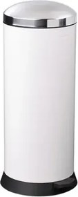 Rossignol Bomba 91041 bílý / Pedálový koš / 30 L / RAL 9016