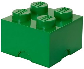 OnaDnes -20% Lego® Tmavě zelený úložný box LEGO® Smart 25 x 25 cm