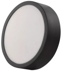 LED Stropní svítidlo LED/12,5W/230V 3000/3500/4000K pr. 17 cm černá