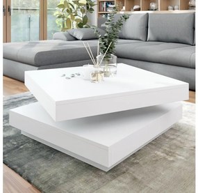 MIRJAN 24 | Konferenční stolek NENANI 34x70 cm bílá | MJ0017