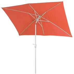 Slunečník N23 2x3m polyester/hliník - terakota
