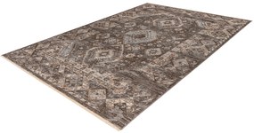 Obsession, Kusový koberec Laos 466 Taupe, 40x60, hnědá, chodba / předsíň