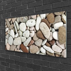 Obraz na skle Kameny Dekorační Kamínky 120x60 cm