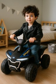 Elektrické autíčko QUAD Kids E-ATV černé
