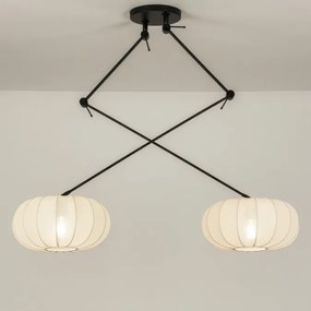 Závěsné nastavitelné svítidlo s ramenem nad jídelní stůl Snap Yapan Style 26 Black