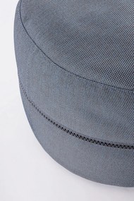 BIZZOTTO Zahradní puf GULIZAR ⌀50 cm tmavě modrý