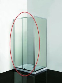 Olsen Spa SMART - SELVA 100 cm OLBSEL10CGBV sprchové dveře sklo Grape new