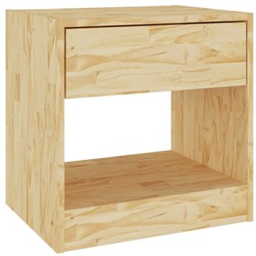 vidaXL Noční stolek 40 x 31 x 40 cm masivní borové dřevo [808063] Barva: Přírodní