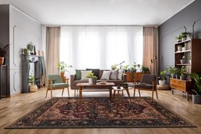Koberec Agnella Isfahan Romes tmavě modrý