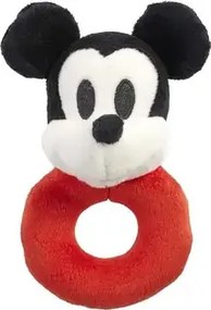 Rainbow Plyšové chrastítko Mickey Mouse / 0+