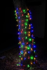 Vánoční světýlka venkovní FLASH multicolor 100 LED
