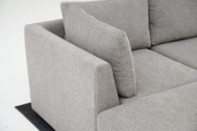Hanah Home Rohová pohovka MOTTONA MINI světle šedá