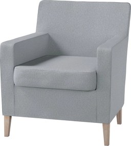 Potah na křeslo IKEA Karlstad barva šedá látka pletený vzor