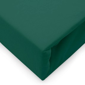 ELASTICKÉ JERSEY PROSTĚRADLO 200X220 CM, VÝŠKA 30 CM ZELENÁ