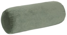 SCANquilt polštářek - válec VELVET khaki 15 x 40 cm