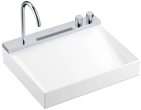 Hansgrohe Avalegra - Umyvadlo 58x48 cm, s termostatickou baterií a sprškou, 2 proudy, bez přepadu, chrom 22472000