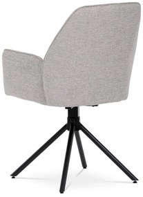 Jídelní otočná židle Autronic HC-522 — Šedá