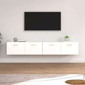 Nástěnné skříňky 2 ks bílé 100 x 36,5 x 35 cm kompozitní dřevo 3115660
