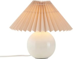 Béžová/krémová látková stolní lampa (výška 22 cm) Mimmi – Ellos Home