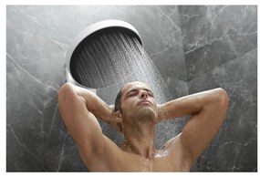 Hansgrohe Rainfinity, hlavová sprcha 250 1jet EcoSmart s připojením na zeď, chromová , HAN-26227000