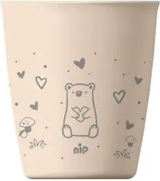 NIP NATURE line kalíšek 2ks růžová / od 12 měsíců