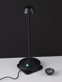 Venkovní stolní lampa Lumo černá