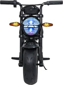 Elektrická motorka SUPERMOTO černá
