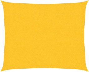 Stínící plachta 160 g/m² žlutá 2,5 x 3 m HDPE 311562