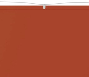 Vertikální markýza terakotová 180 x 1 000 cm oxfordská látka,  148372