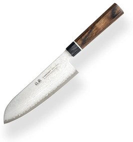 nůž Santoku 167 mm Suncraft VG-10 Black Damascus