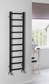Sapho Sapho, MAKRO LIGHT topné těleso 300x1140 mm, černá mat, IR444TB