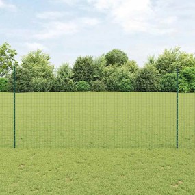 Zabudovaný plotový sloupek 22 ks Zelená 200 cm 3335926