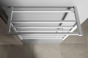 Sapho, ELZOR Elektrický sušák ručníků 500x470mm, 60W, bílá matná, EB500